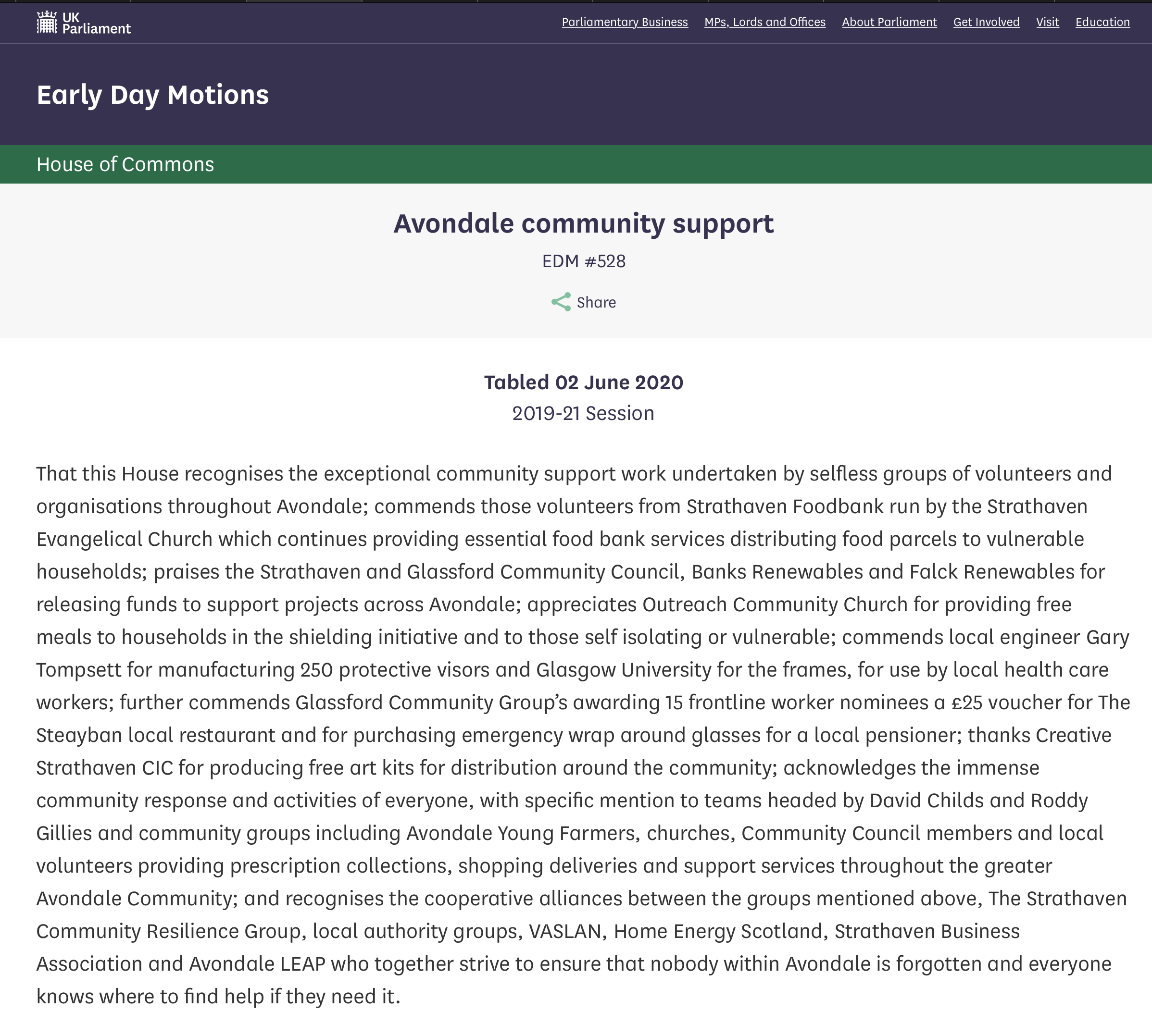 Latest news from the Glassford Community Group – Glassford Community Group