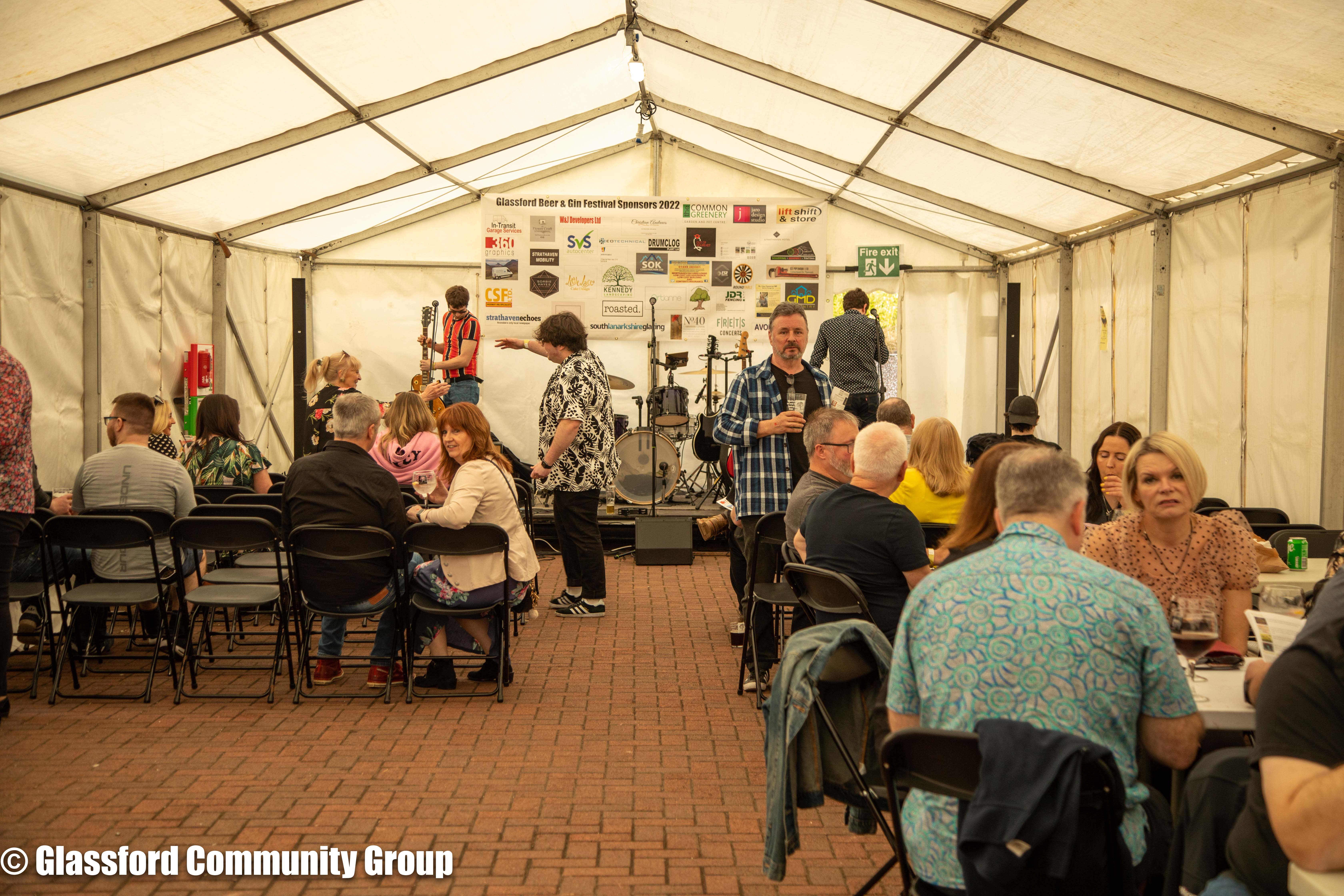 Gin Stage Images – Glassford Community Group